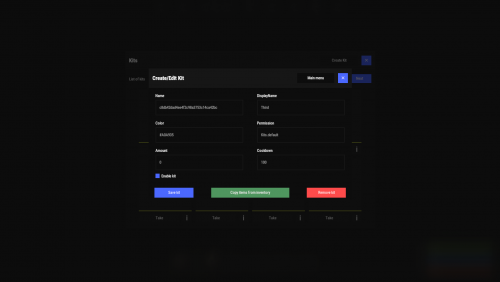 Kits - Plugins - Codefling