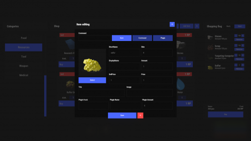 Shop - Plugins - Codefling