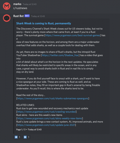 Discord Bot for Rust Server Owners - Discord Bots - Codefling Discord Bot for Rust Server Owners - Discord Bots - Codefling