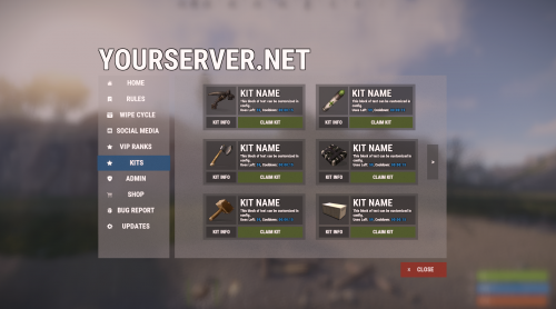 Welcome Panel Addons - Plugins - Codefling