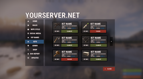 Welcome Panel Addons - Plugins - Codefling