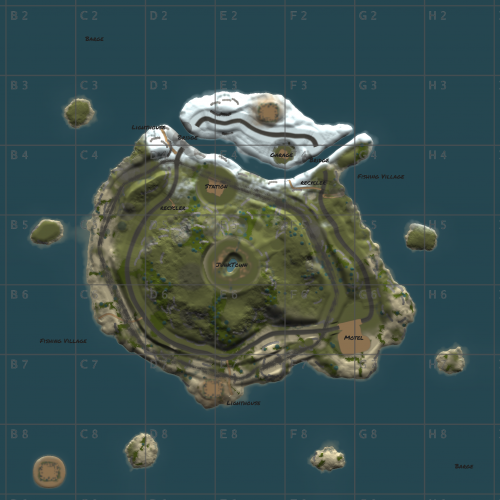 Small Island (Mini Map) - Maps - Codefling