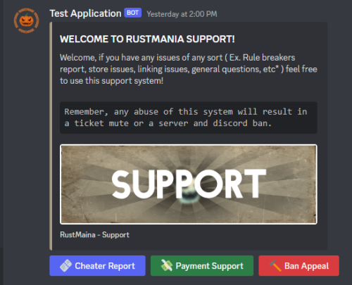 Simple Ticket Bot - Discord Bots - Codefling