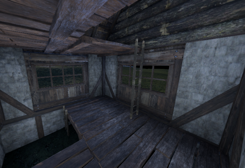 Bare Medieval Cabin - Prefabs - Codefling