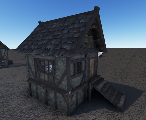 Bare Medieval Cabin - Prefabs - Codefling