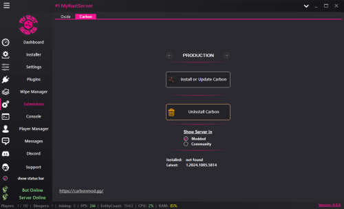MyRustServer - Tools - Codefling