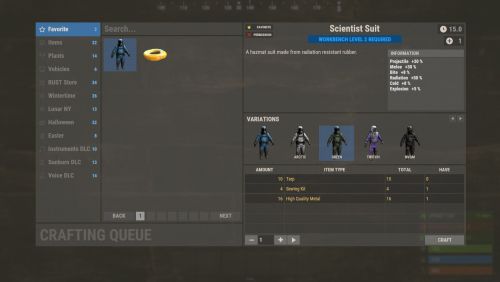 Crafting Panel - Plugins - Codefling