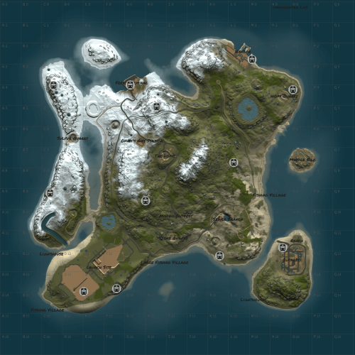 6 2500 Maps Bundle With Railways & Launch Site - Maps - Codefling