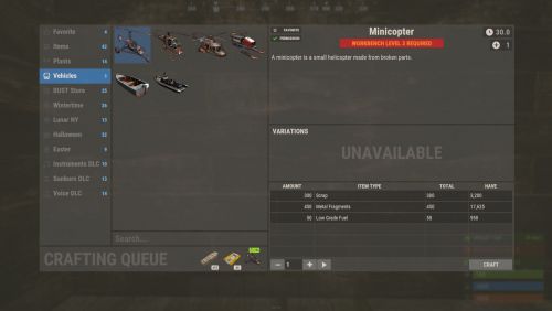 Crafting Panel - Plugins - Codefling