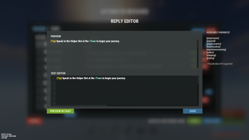 Automated Messages - Plugins - Codefling