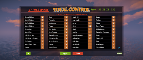 Total Control - Plugins - Codefling