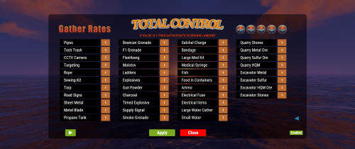 Total Control - Plugins - Codefling