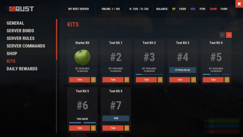 Kits - Plugins - Codefling