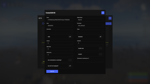 Kits - Plugins - Codefling