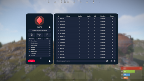 MyStatistics - Plugins - Codefling
