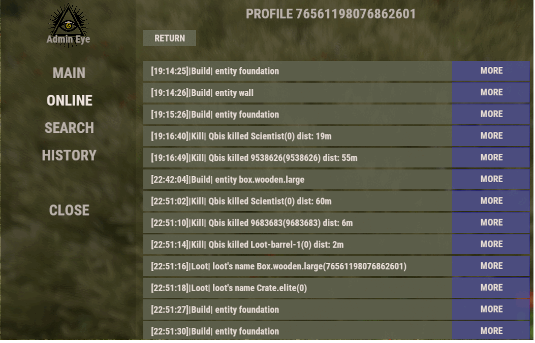 Admin Eye - Plugins - Codefling