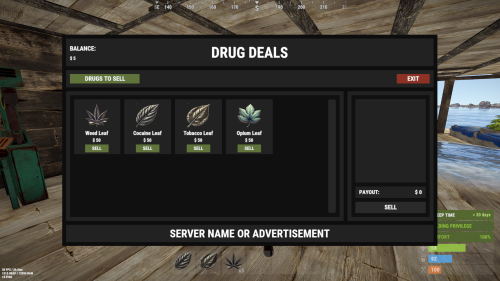 Drug Deals - Plugins - Codefling