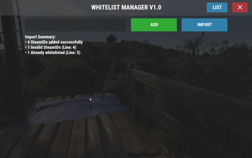 Whitelist Manager - Plugins - Codefling