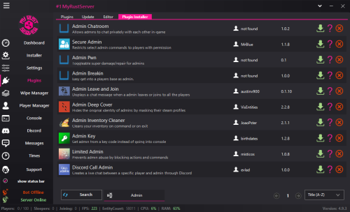 MyRustServer - Tools - Codefling