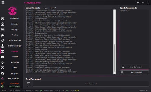 MyRustServer - Tools - Codefling