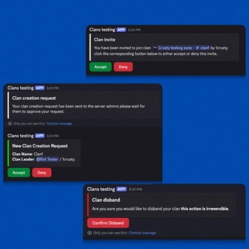 Advanced Clan bot for discord - Discord Bots - Codefling Advanced Clan bot for discord - Discord Bots - Codefling