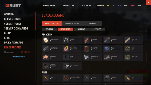 Ultimate Leaderboard (+WEB Editor) - Plugins - Codefling