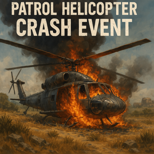 Patrol Helicopter Crash Event - Plugins - Codefling