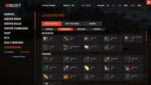 Ultimate Leaderboard (+WEB Editor) - Plugins - Codefling