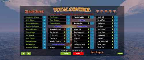 Total Control - Plugins - Codefling